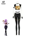 ROLECOS Game LOL Cosplay Costumes Group K DA Ahri Lead Vocal Sexy Dress ...