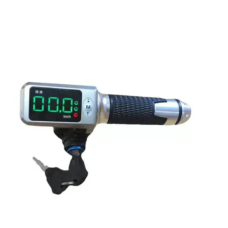 speedometer+battery level indicator 36v48v60v+throttle+lock/key/cruise ...