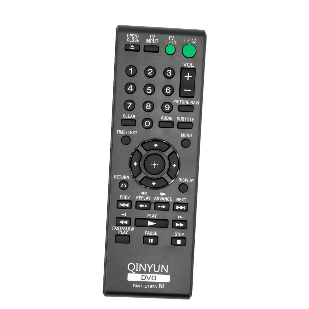 Rmt-d197a 148943011 Remote Control For Sony Dvd Dvp-sr110 Dvp-sr115 Dvp ...
