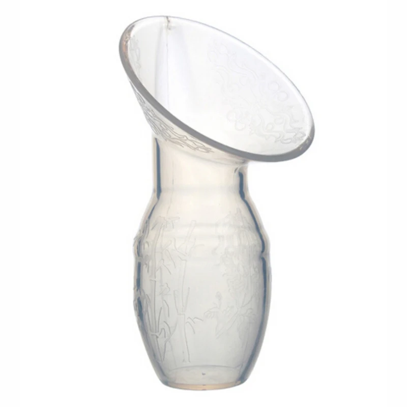 Soft Silicone Breast Pump Milk Collector Manual Suction Baby Feeding ...