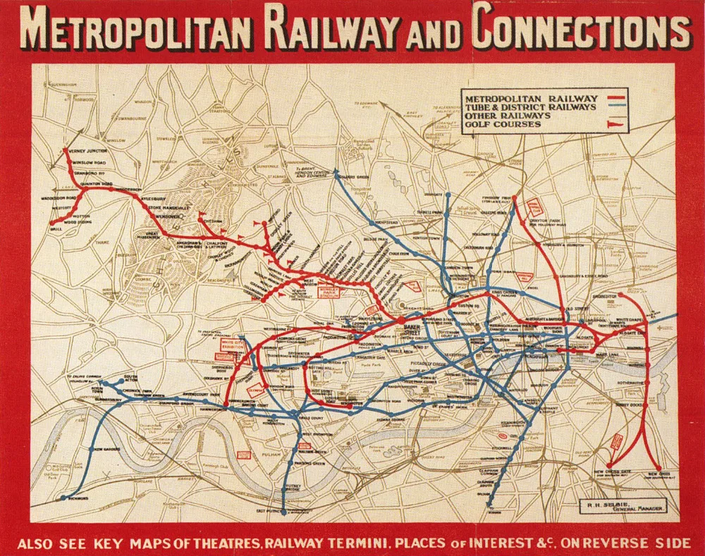 The Metropolitan Railway Map