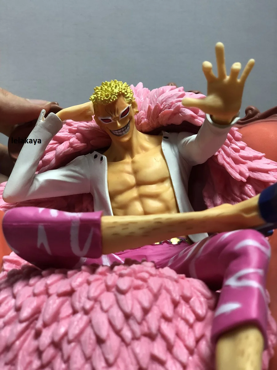 One Piece Donquixote Doflamingo sitting figure | One piece Merchandise ...