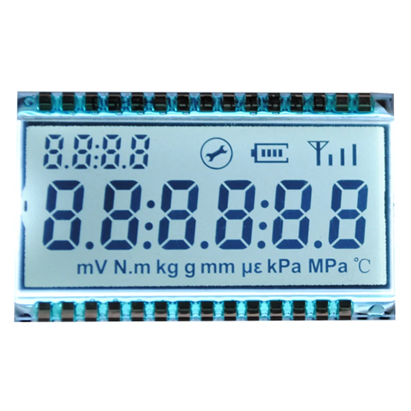 GDC0689 TN 6 Bit LCD Display Module 42*25*2.8mm Metal Pin Connection 3V ...