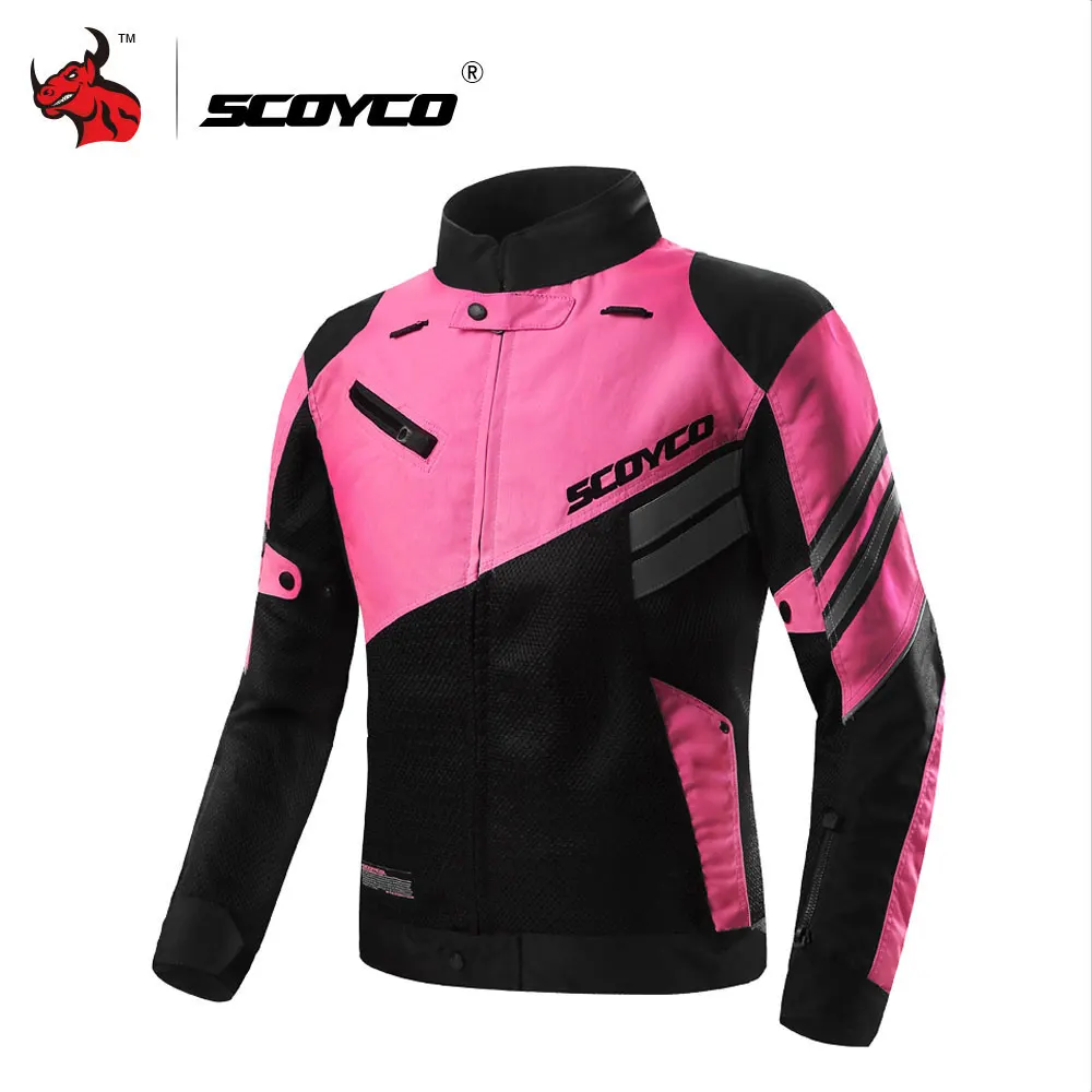 SCOYCO Women's Motorcycle Jackets Motocross Riding Equipment Gear Moto ...
