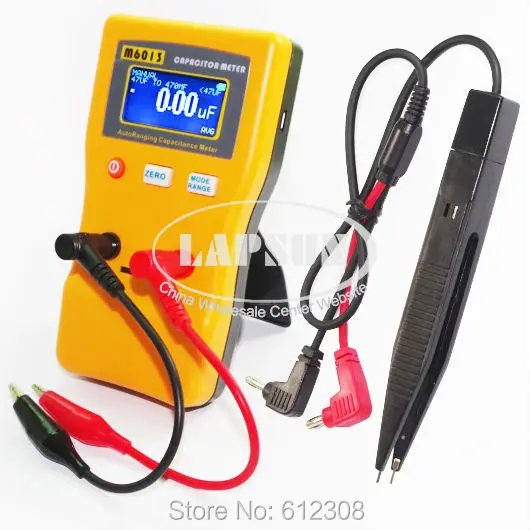 V2 Auto Range Digital Capacitor Capacitance Tester Meter 0.01pF to ...