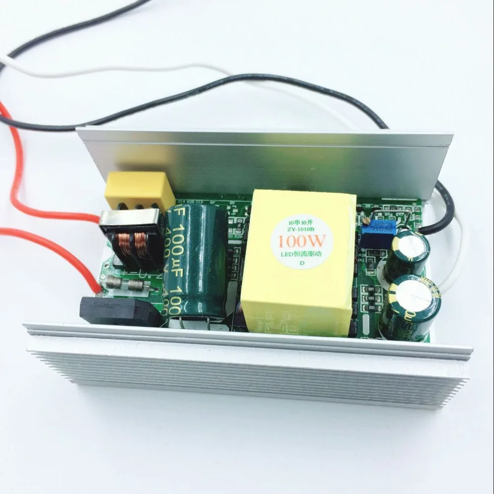 2PCS 100W DC 30V 36V 3000mA LED Driver for 100w led chip diy AC 85V ...