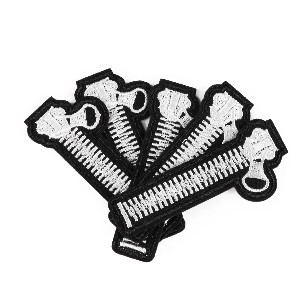 Clothes Sticker | Zipper Patches | Backpack Badge | Diy Patches - 5pcs ...