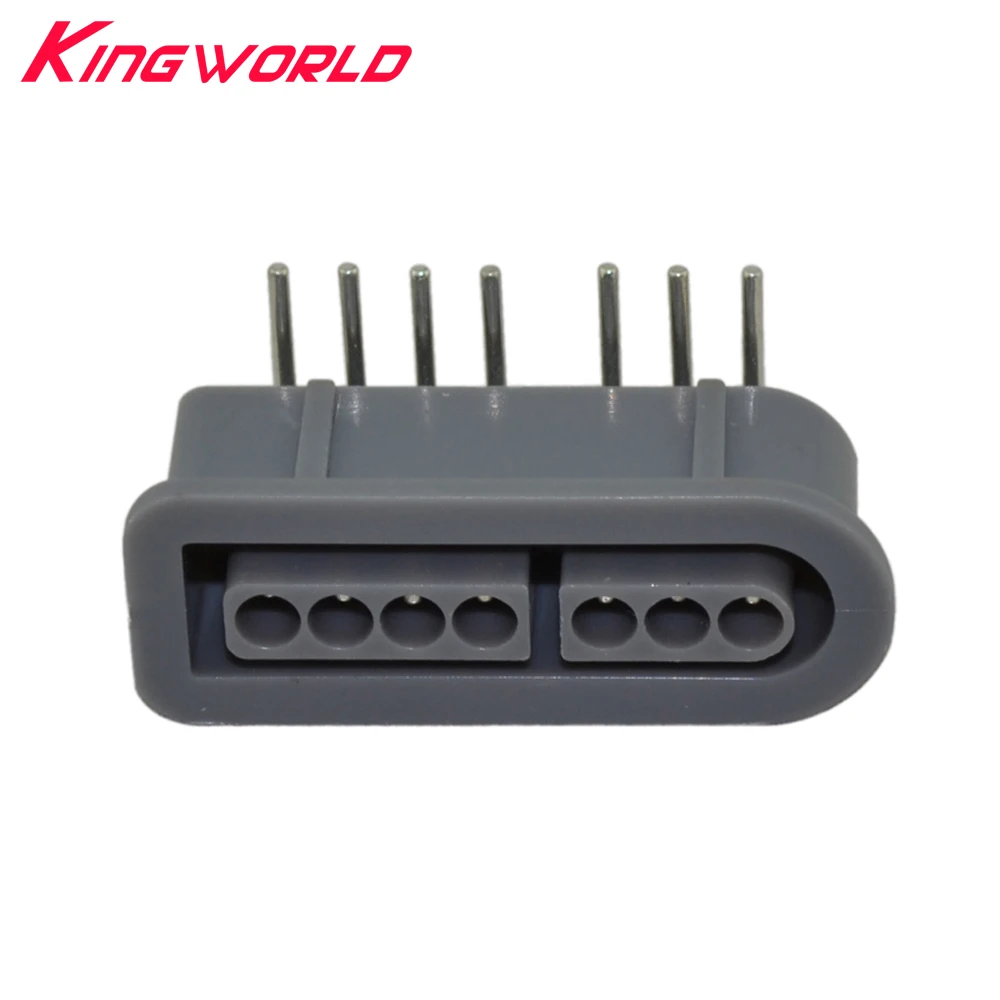 100-pcs-High-quality-90-degree-female-7-Pin-connector-part-Socket-Slot ...