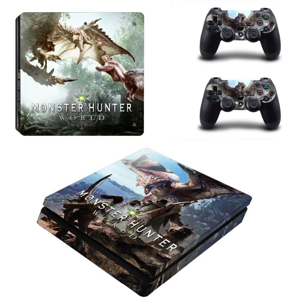 Monster Hunter World PS4 Slim Skin Sticker - ConsoleSkins.co