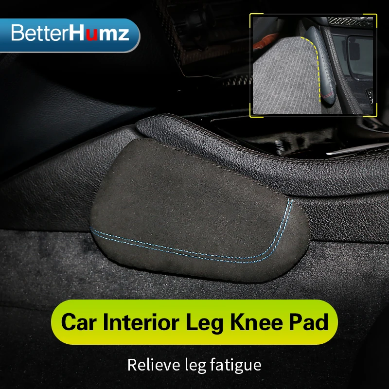 Betterhumz Interior Leather Leg Cushion Knee Pad Thigh Support Car ...