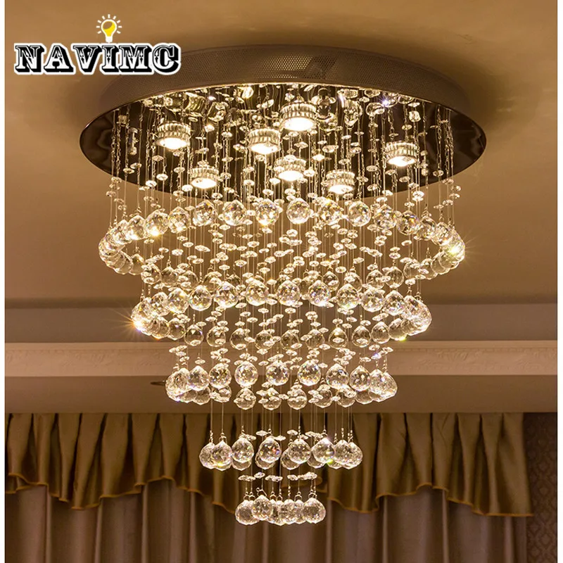 Aliexpress.com : Buy Modern Luster De Crystal Chandelier Large Cristal ...