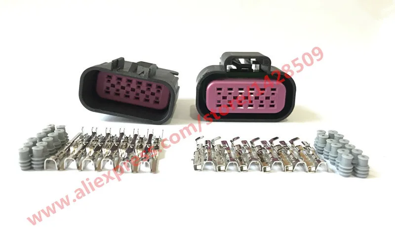 1 Set Delphi GT Series 12 Pin Female Male Sealed Waterproof Auto Car ...