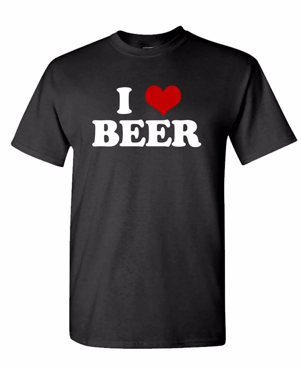 2017 Summer Style Creative Design I Love Beer Love Alcohol Brew Lager