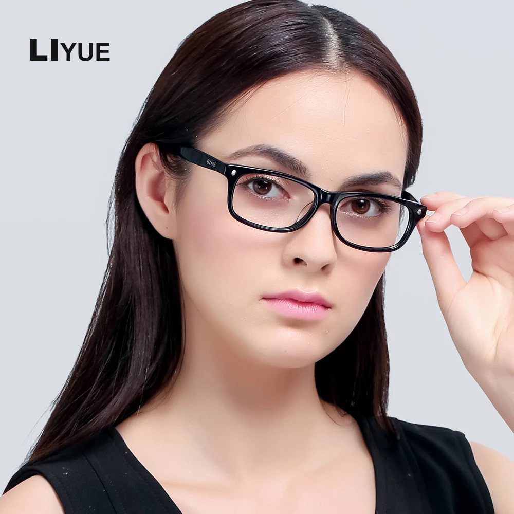 LIYUE Women Eyeglasses Brand Designer Prescription Eyewear Myopia LIYUE Women Eyeglasses Brand Designer Prescription Eyewear Myopia