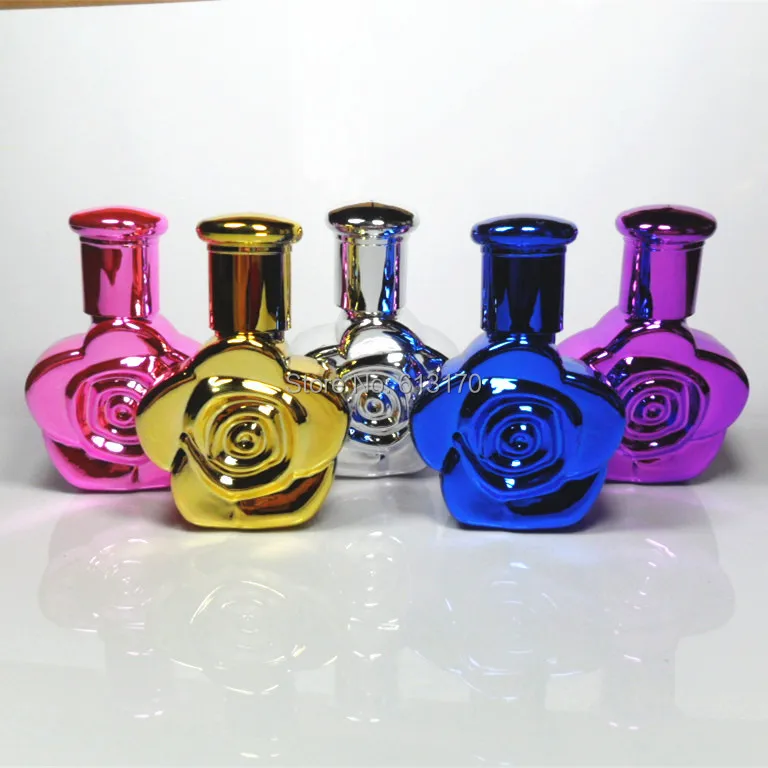Rosa em forma de frasco de perfume de vidro vender por atacado - Rosa ...