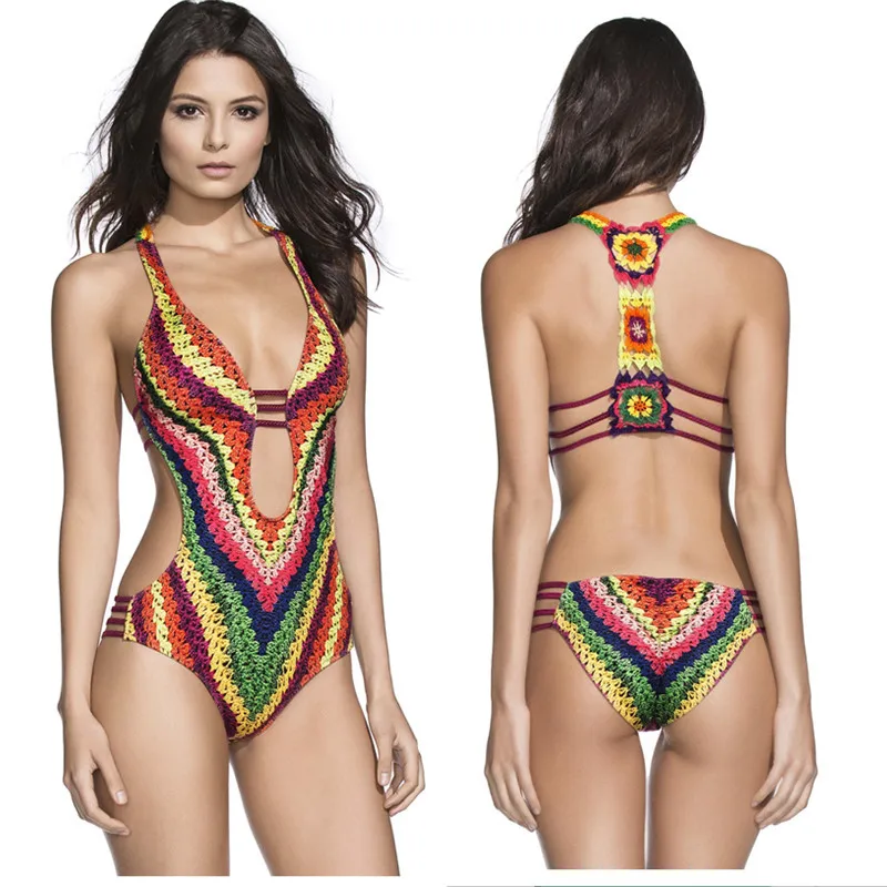 Vuetrpoy2018 Bikini Brazil Womens Swimsuits Printed Sexy Bikini Set Strap Bikini Low Waist