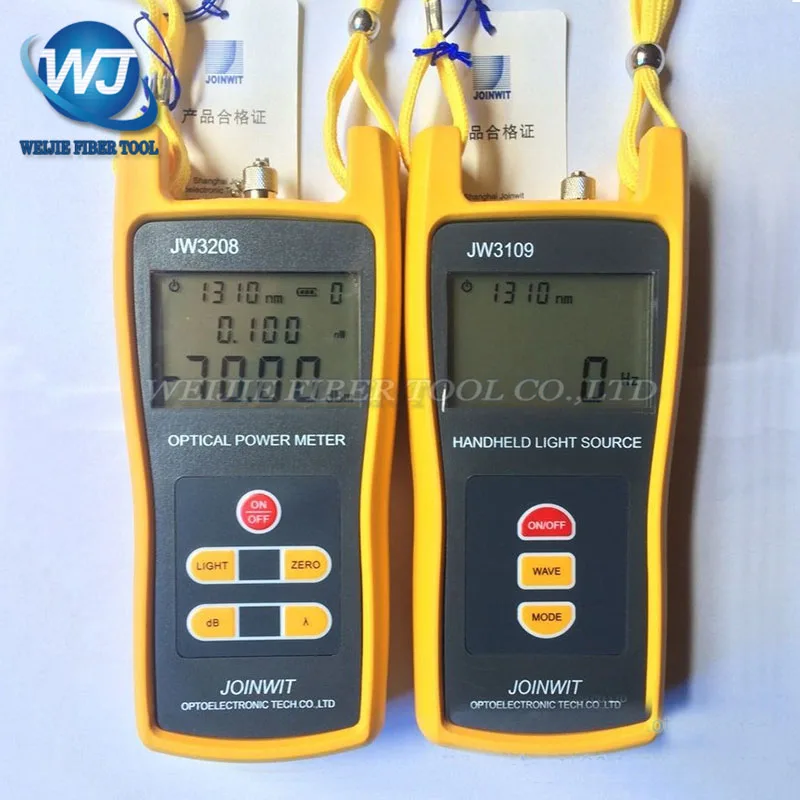 JoinWit Fiber Optic Cable Tester with JW3109 1310/1550nm Optical Light ...