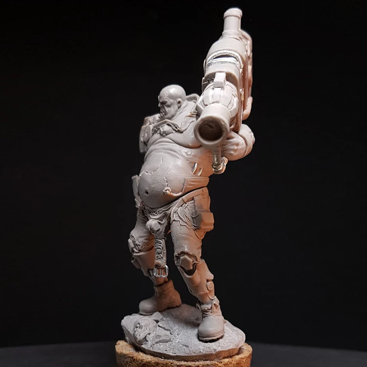 Models & Kits 1:24 75mm Resin Juggernaut Model Kit Unassembled ...