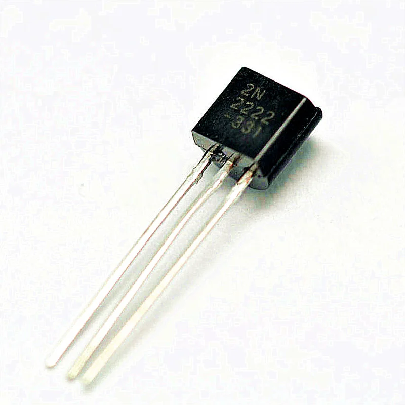 100pcs 2n2222 Npn 40v 0.8a Transistor To-92 2222 - Integrated Circuits ...
