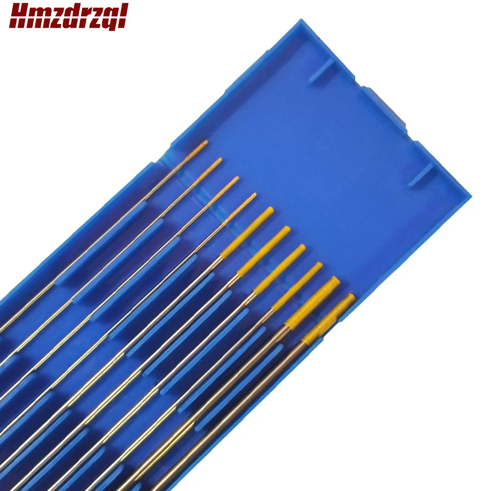 10 Pcs WL15 0 04 1 16 3 32 Lanthanated Tungsten Electrode Golden 10-pcs-wl15-0-04-1-16-3-32-lanthanated-tungsten-electrode-golden