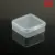 5.5x5.5x2.1cm Square Plastic Storage Box Jewelry Container Transparent ...