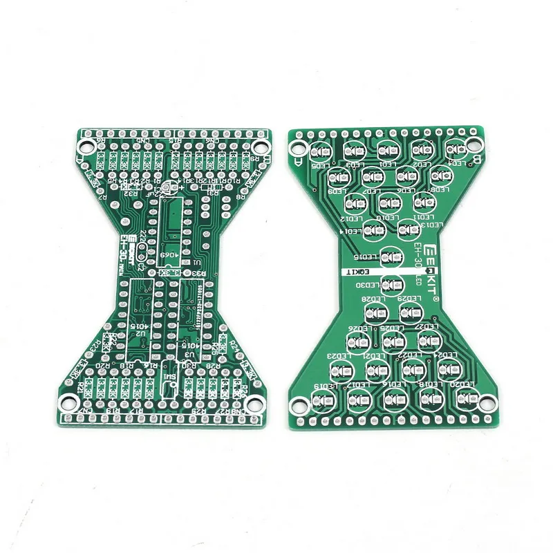 DC 5V Blue LED Electronic Hourglass DIY Kit Speed Adjustable Funny ...