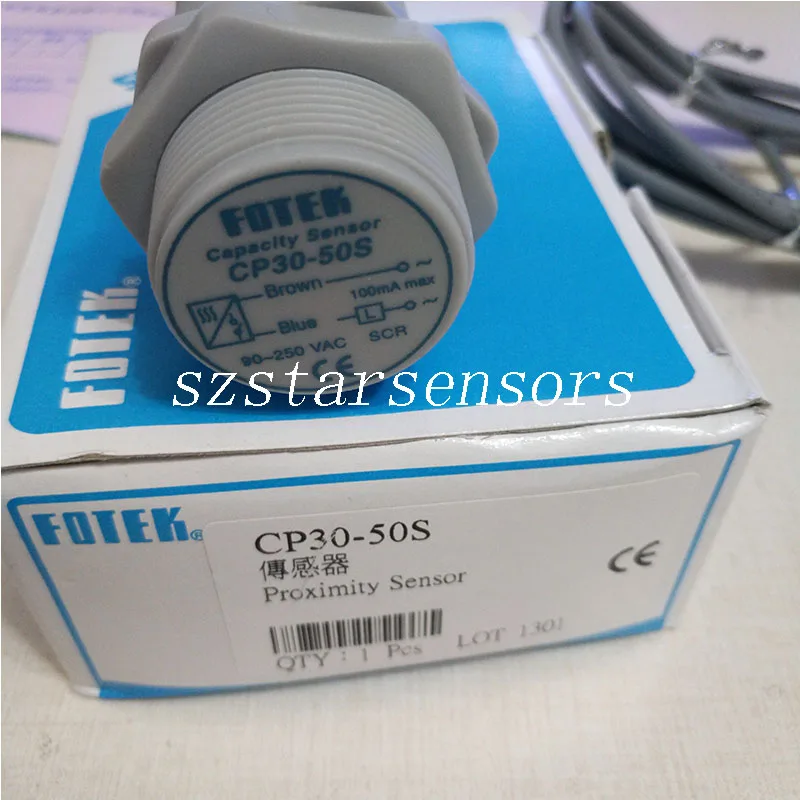 CP30-50S-CP30-50SB-FOTEK-M30-Cylindrical-Capacitive-Proximity-Switch ...