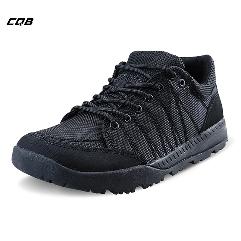 CQB Outdoor Sports Camping Tactical Military Hiking Shoes Men's Combat ...