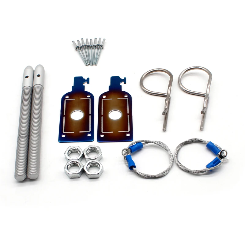 DEFT Universal Car Racing Auto Engine Locks Bonnet Locking Hood Star ...