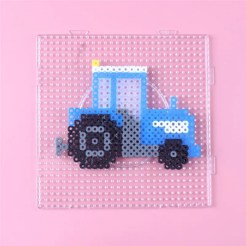 2.6mm Hama Bead Square Pegboard 3D Puzzle Template For Perler Beads ...