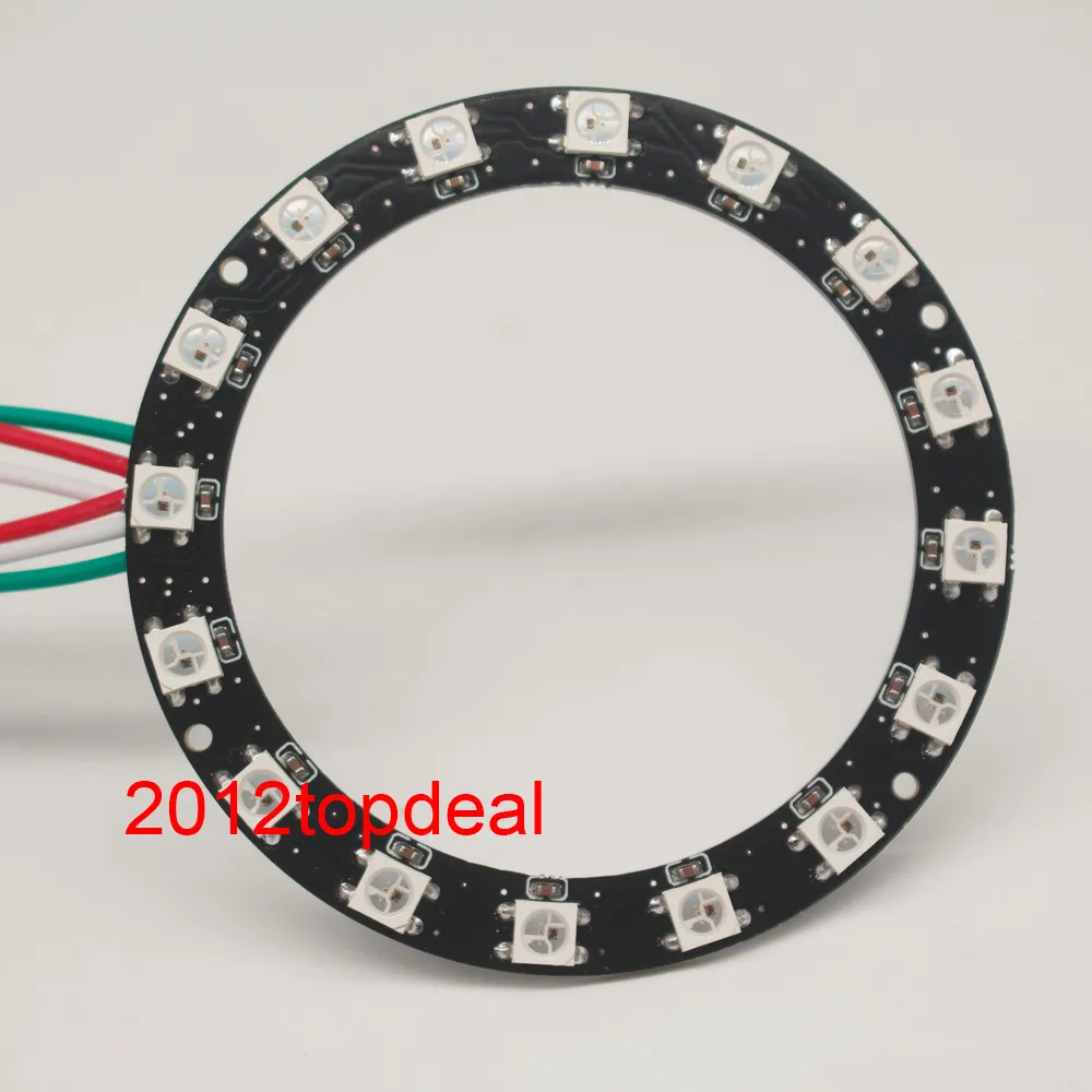 WS2812B LED Ring 1 8 12 16 24 32 40 48 60 93 241 Bits LEDs WS2812B ...