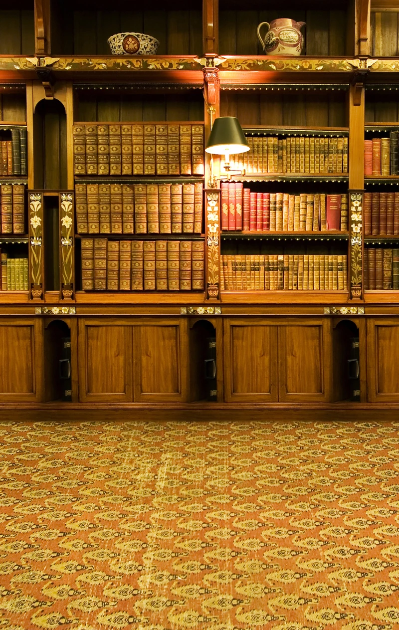 HUAYI library Backdrop books Photo Background photography backdrops for ...