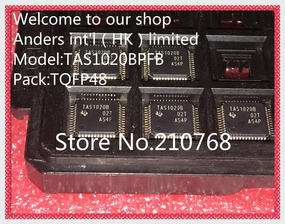 5 개/몫 TAS1020BPFB TAS1020B TAS1020 TQFP48|lot mp3|lot gamelots china ...