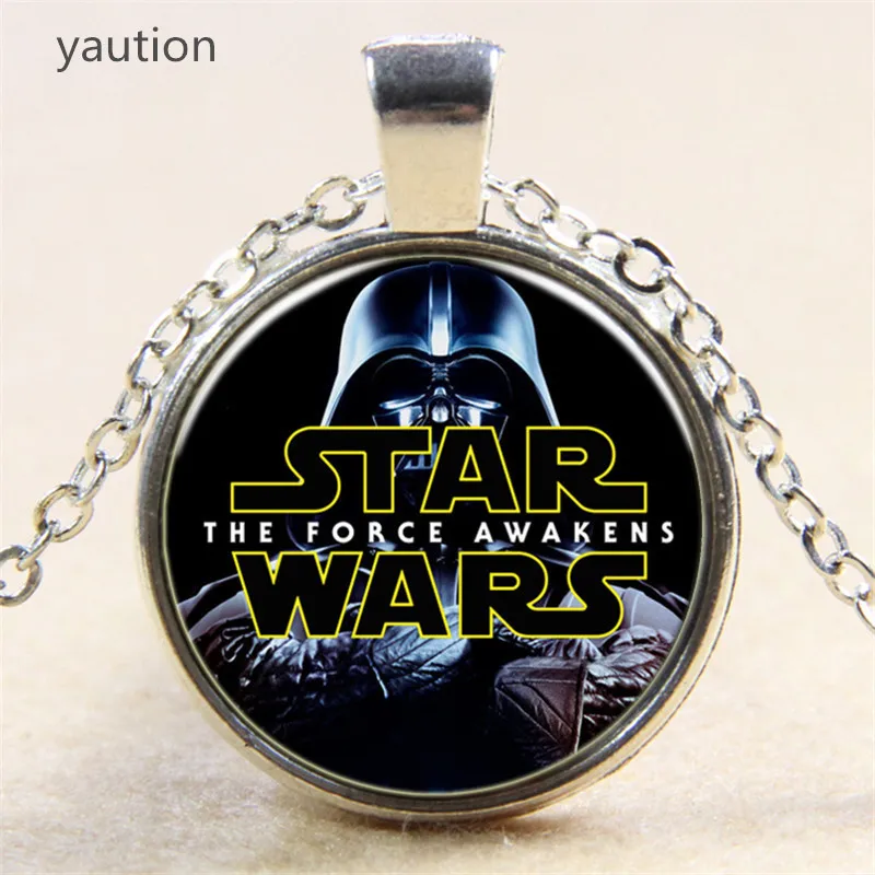 Buy Hot Star Wars Pendant Necklace Antique Chain Glass Necklace Vintage
