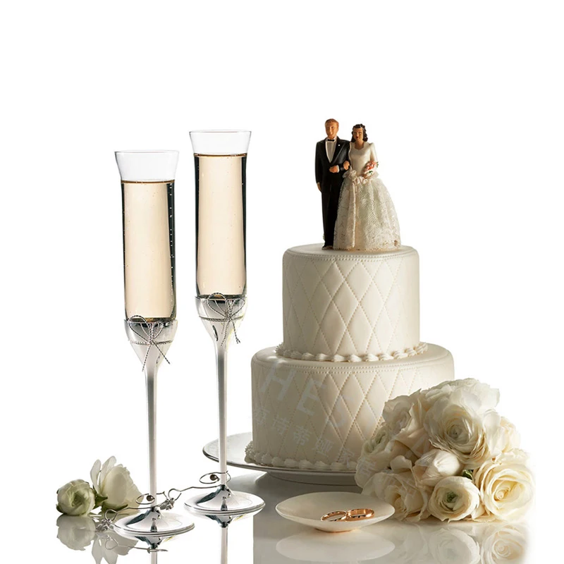 Copa de cristal de lujo sin plomo para cóctel, copas de champán y vino ...