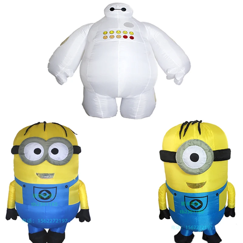 Christmas Carnival Cosplay Costume Animal Costumes Inflatable Minion ...