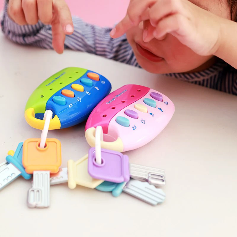 Baby Toys Car Remote Control Emulation Key Educational Toys Rattles ...