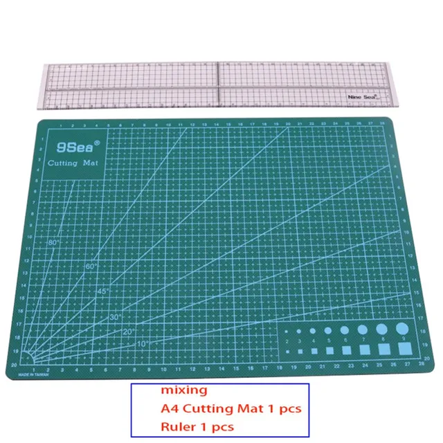 1 Pcs Cutting ruler A3 Or A4 Cutting Mat Or Patchwork Ruler Arts Crafts ...