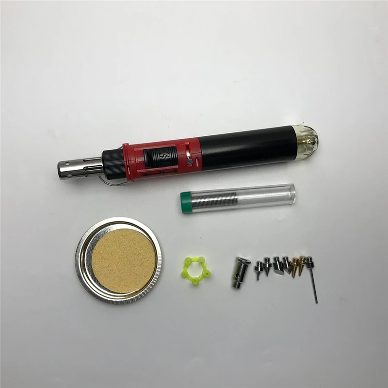 Electrical soldering iron Butane Gas Soldering Iron 12 in 1 ...
