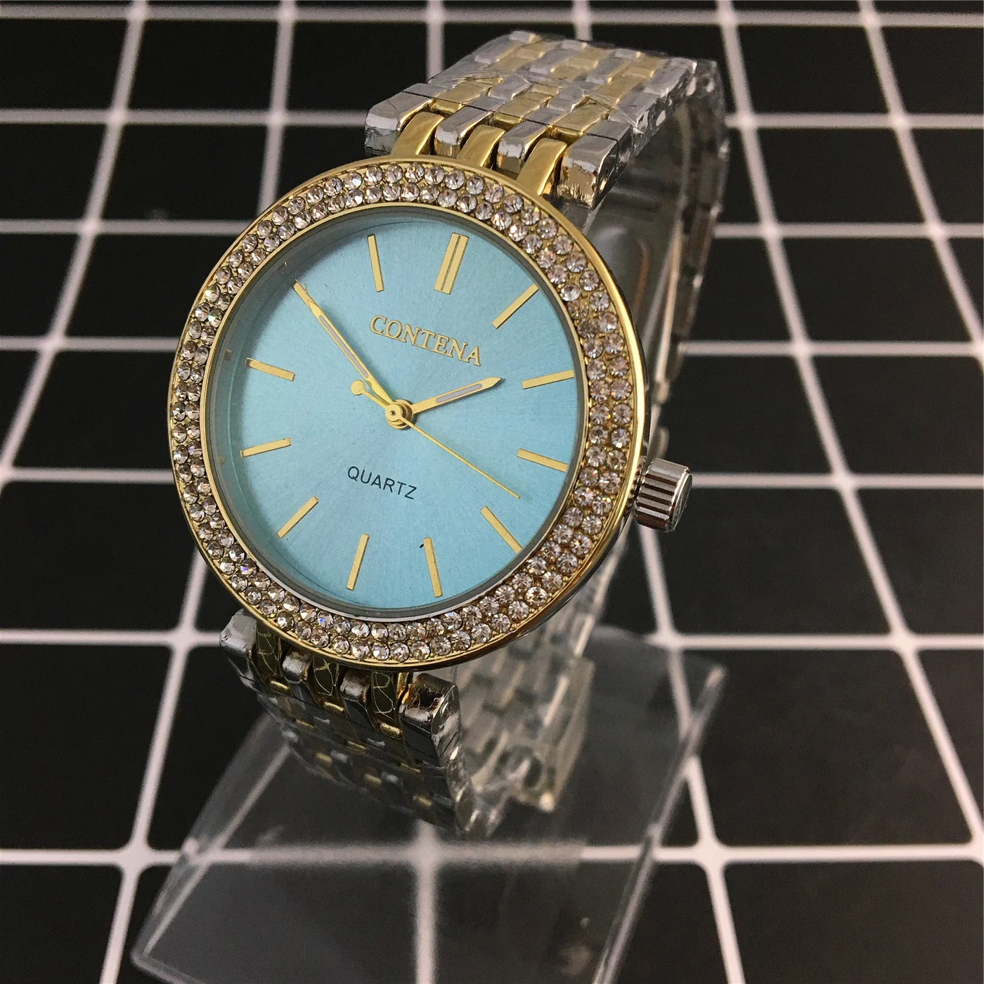 Contena Novo relógio de quartzo mulheres vestido relógios de luxo da ...