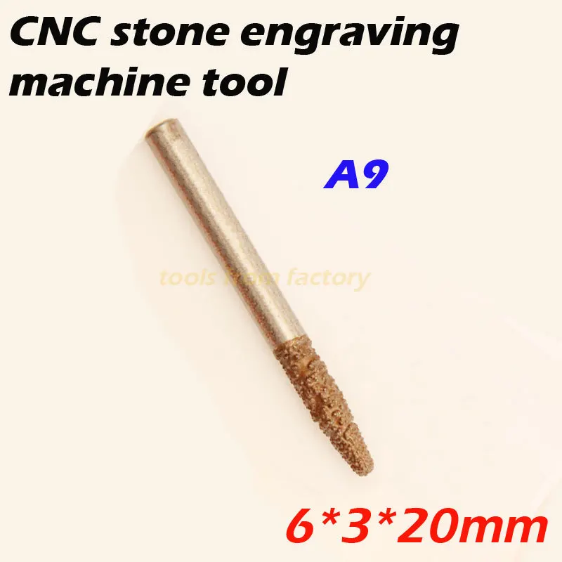 1pc cnc router diamond stone carving tool stone engraving machine ...