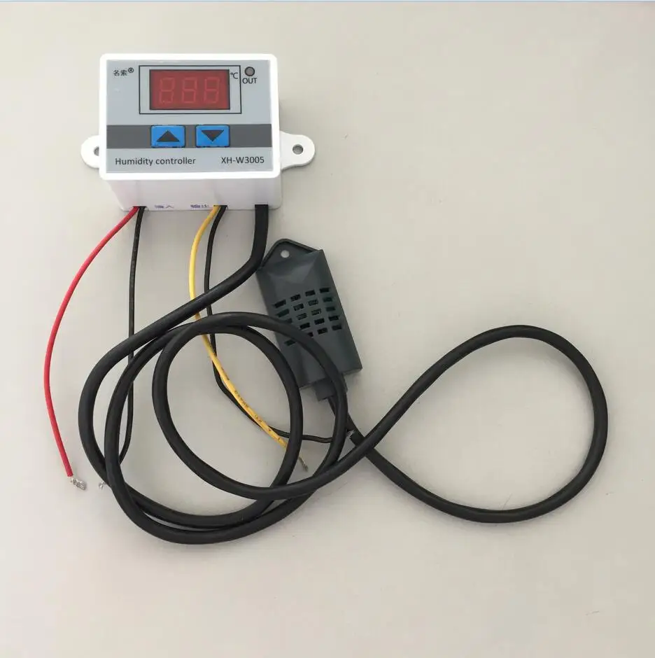 AC 220V DC 12V/24V Digital Humidity Controller instrument Humidity ...