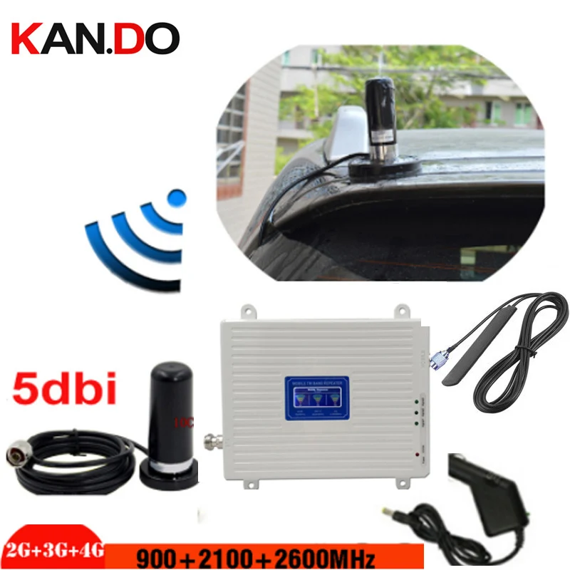 Limousine 2G 3G 4G Signal Repeater Car Gsm 3g 4g 900 2100 2600 Wcdma ...