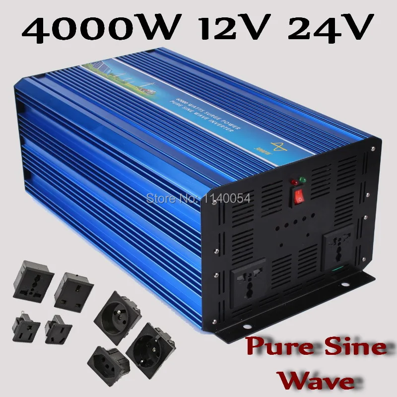 4000W off grid inverter. 4000w pure sine wave inverter. wind solar ...
