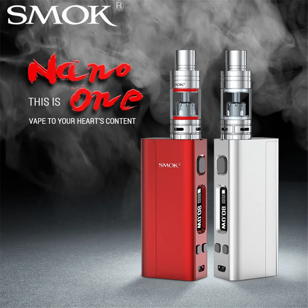Original SMOK Nano One Kits 80W R Steam Mini Box Mod with Nano TFV4 ...