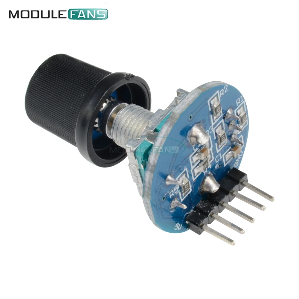 Rotating Potentiometer Knob Cap Digital Controller Module Rotary ...