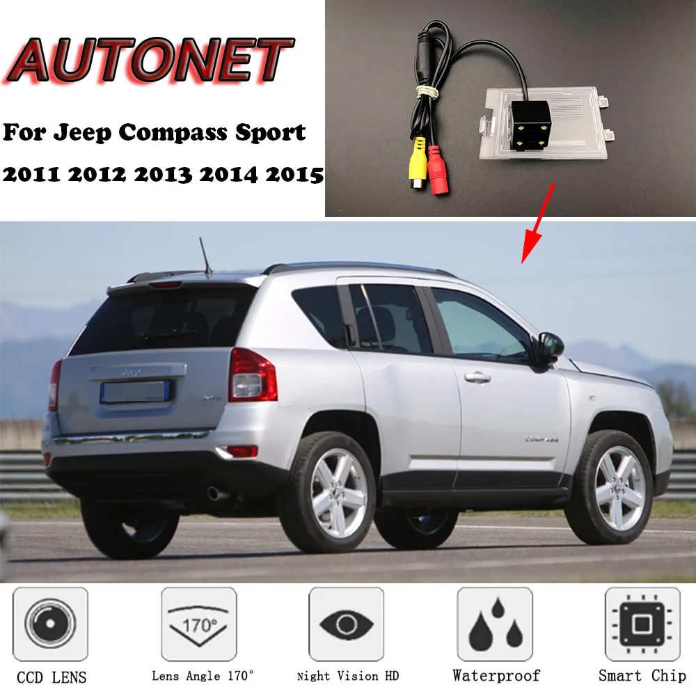 AUTONET-c-mara-de-visi-n-trasera-para-Jeep-Compass-Sport-2011-2012-2013 ...