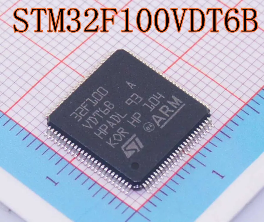 STM32F100VDT6B MCU ARM 32BIT 128K FLASH 100LQFP 32F100VDT6B ARM ...