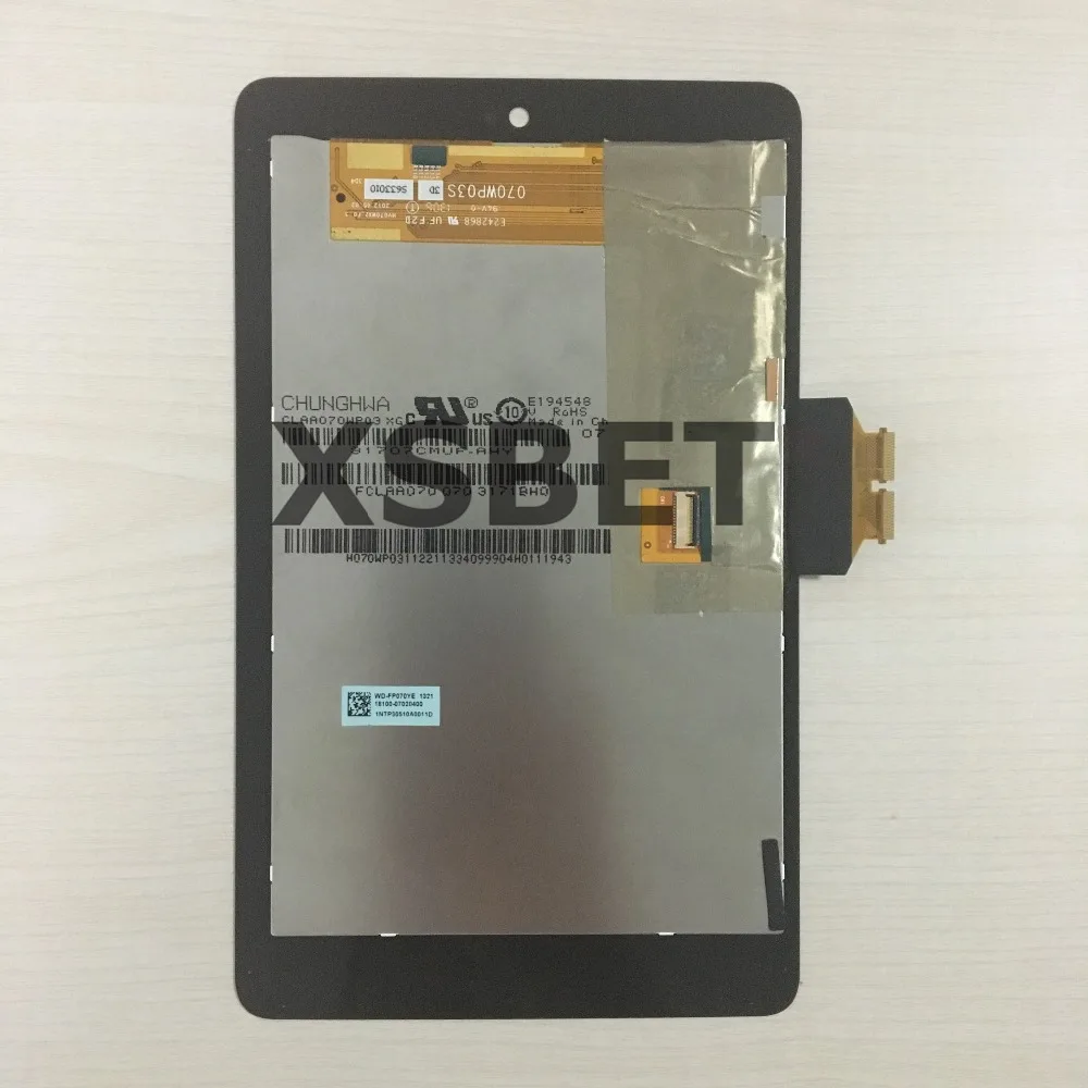 ЖК-дисплей, сенсорный экран, дигитайзер, стекло в сборе для ASUS Google nexus 7 1st Gen nexus 7 ...