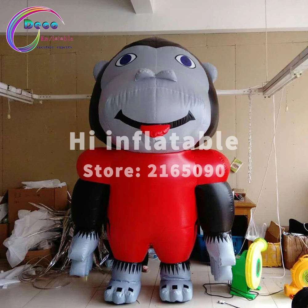 2m High Customized Inflatable Gorilla Hot Sale Customized Inflatable ...